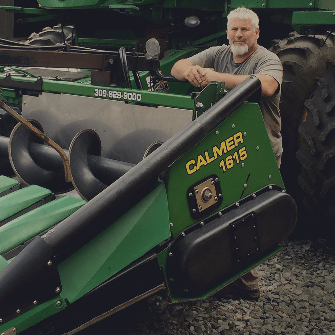 RANDY DOWDY RECOMMENDS CALMER BUILT CORN HEAD