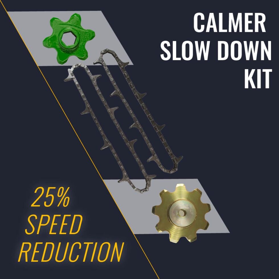Calmer Custom-Built Corn Head | Patented Technology Integrated