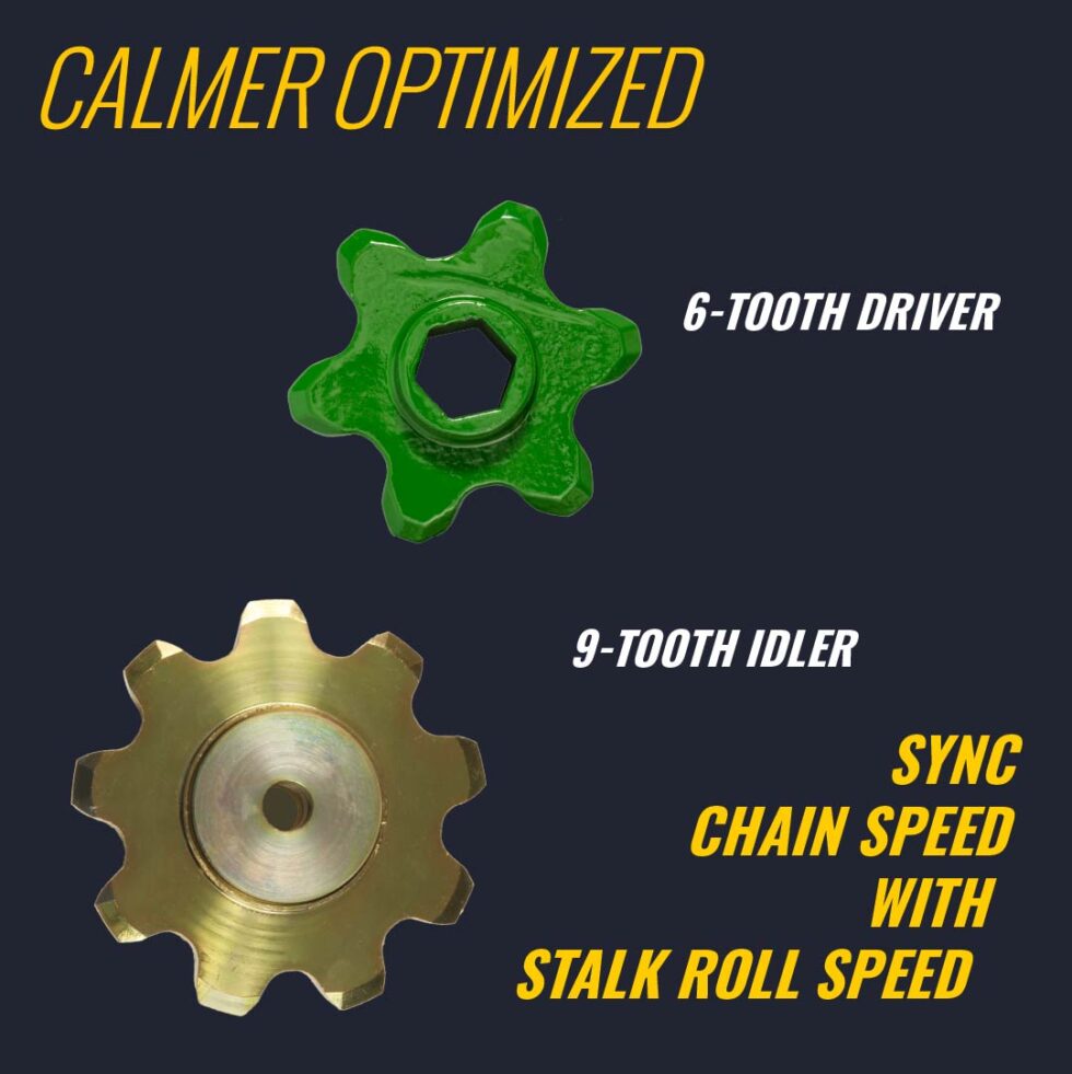 Calmer BT Chopper Kit for John Deere 40 90 Series Corn Heads