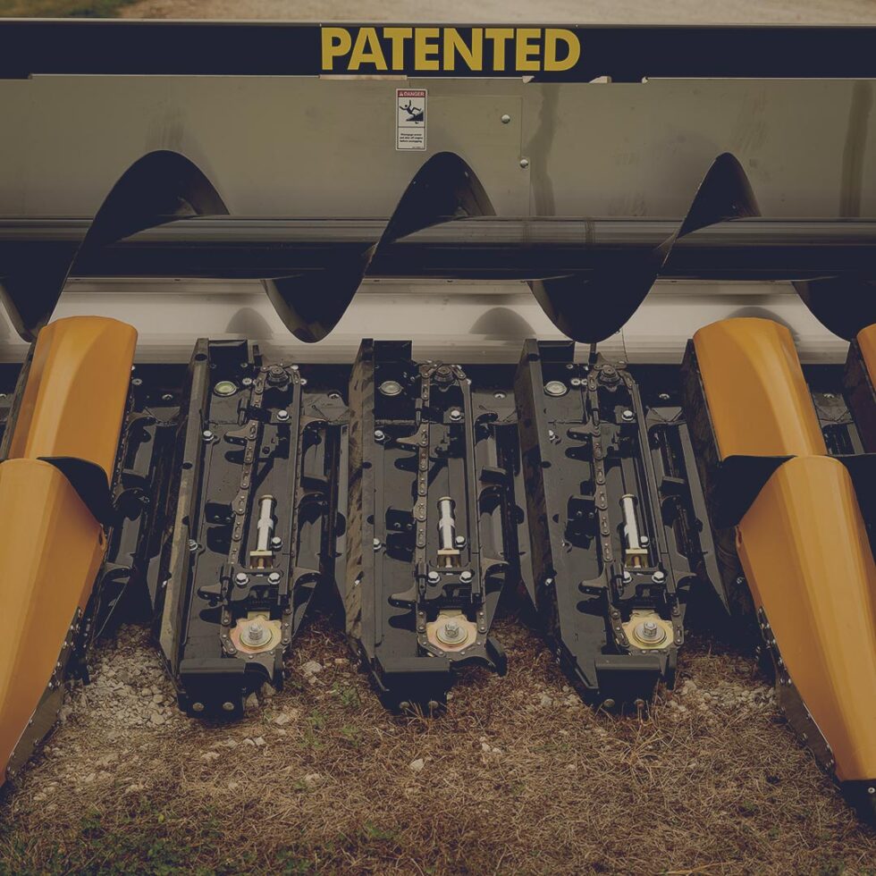 Calmer Custom-Built Corn Head | Patented Technology Integrated